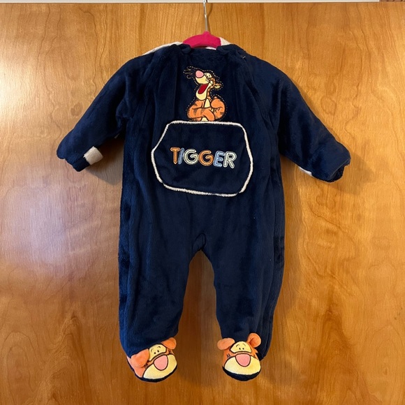 Disney | One Pieces | Disney Baby Hooded Snowsuit Onepiece Boys Tigger ...